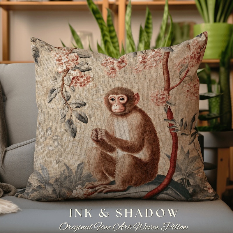 Monkey Pillow - Etsy
