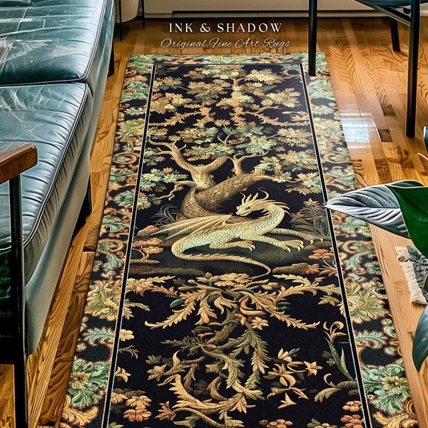 Fantasy Dragon Rug - Etsy