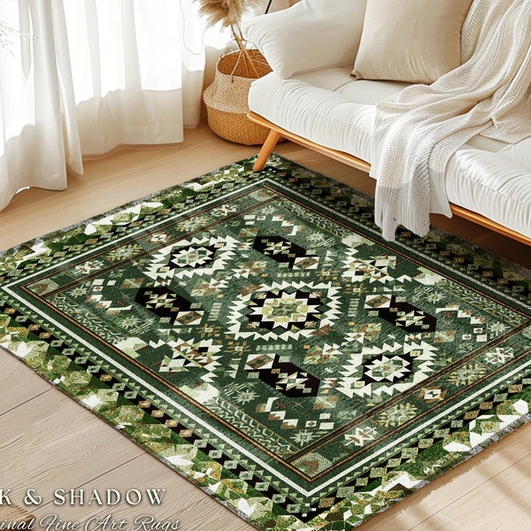 Geometric Rug - Etsy