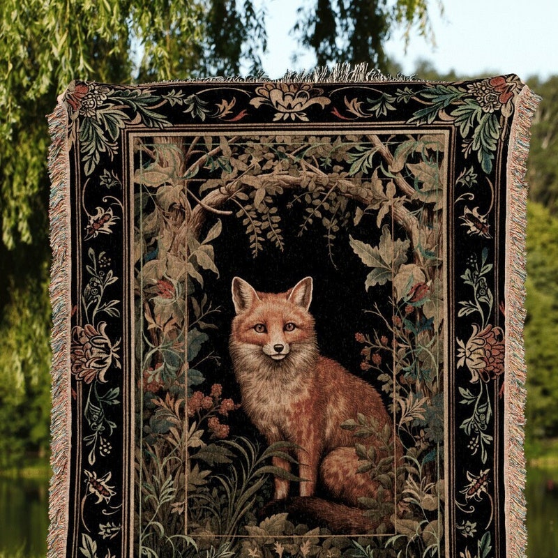 Fox Throw - Etsy