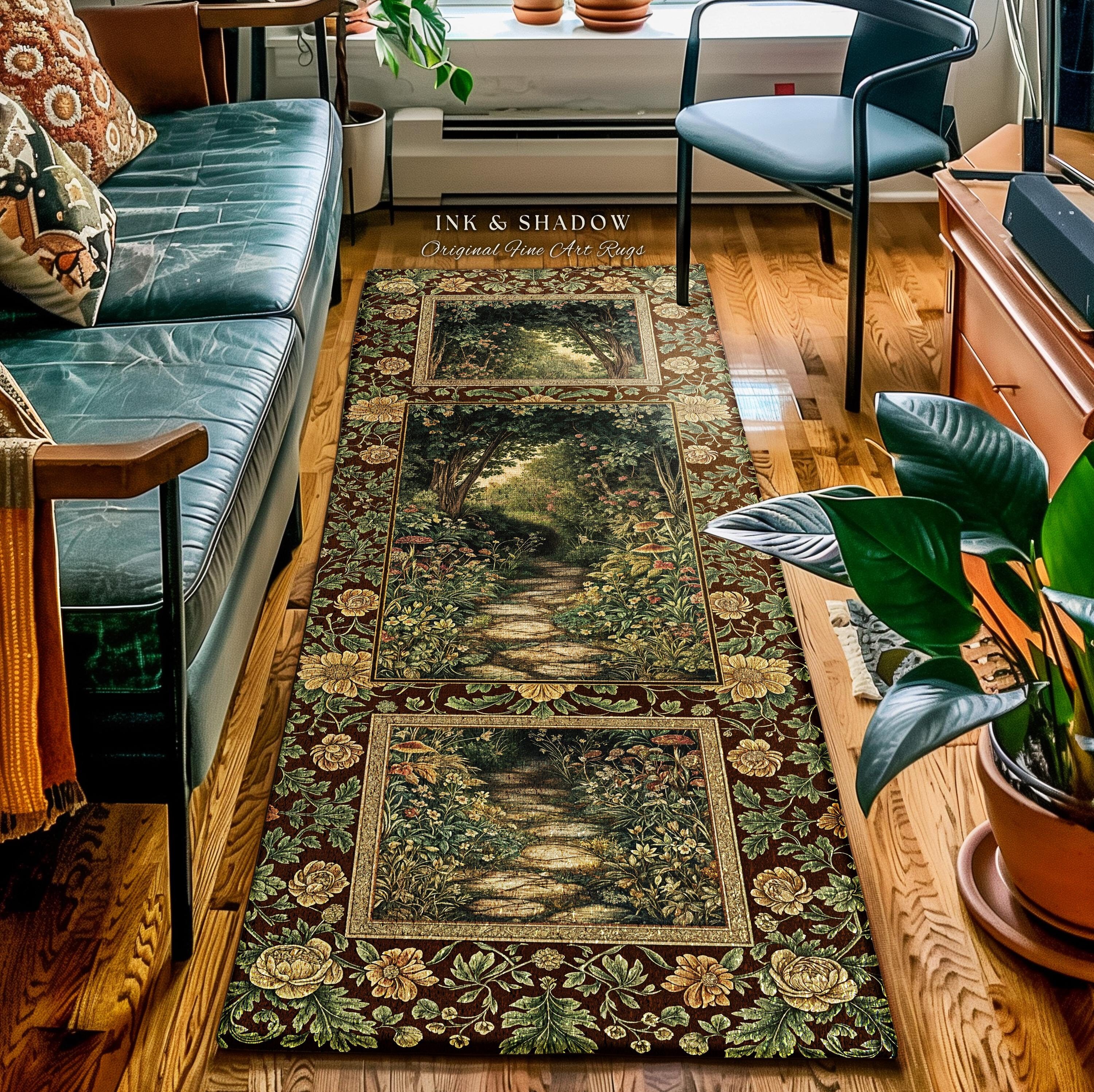 Fairy Ethereal Forest Entryway Rug | Mystic Dark Academia Folklore ...