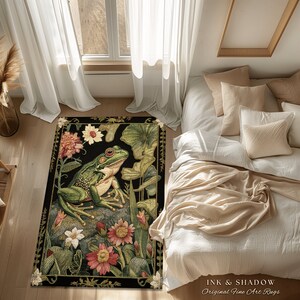 Woodland Toad Floor Mat Fairy Aesthetic Living Room Home Decor Frog ...
