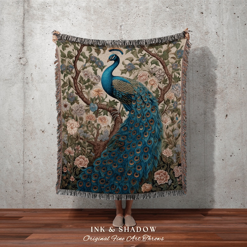 Maximalism Inspired Woven Throw | Maximalist Fairy Core Room Decor ...