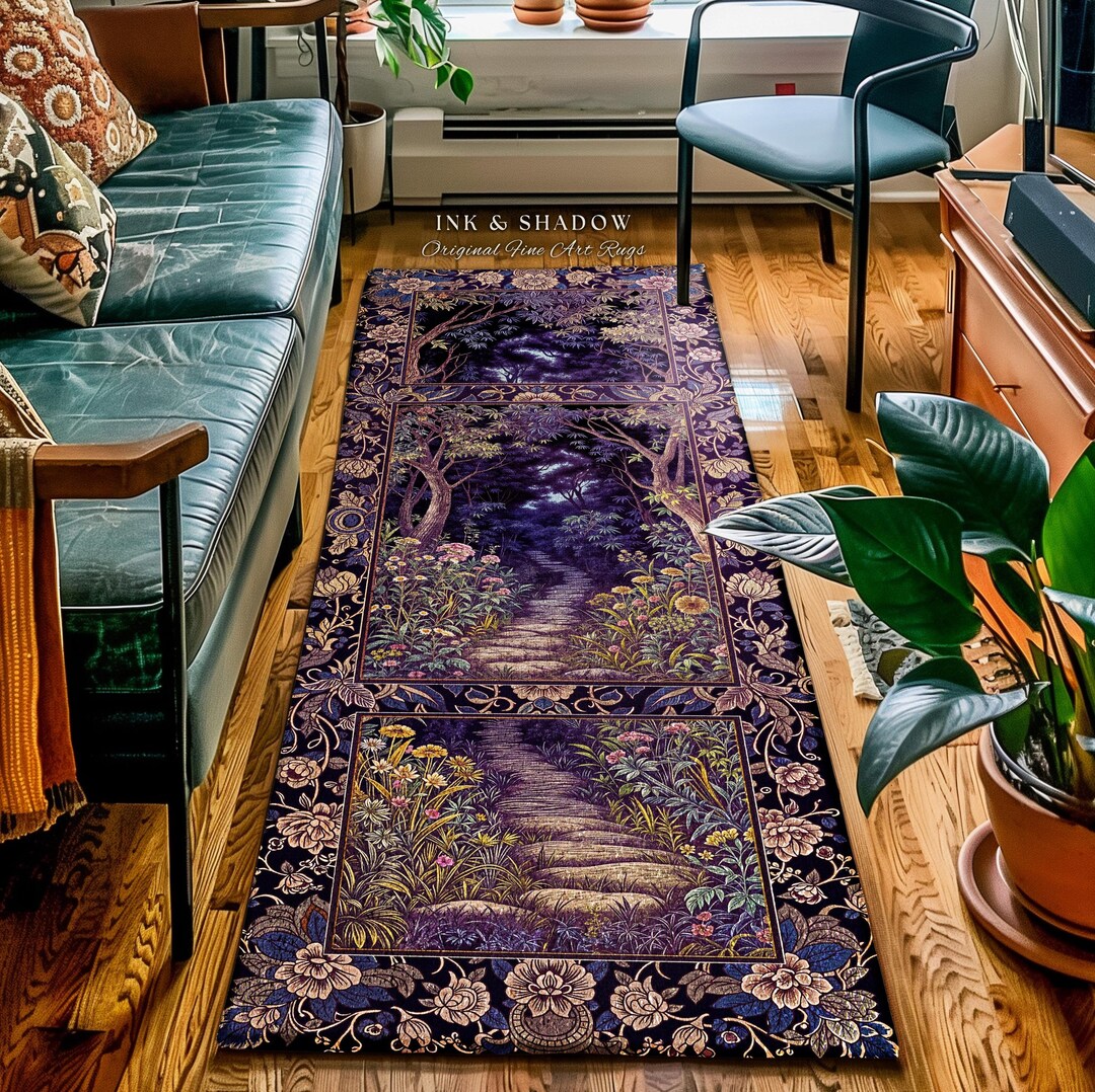 Magical Woodland Mushroom Runner Rug | Fairytale Theme Woodland ...