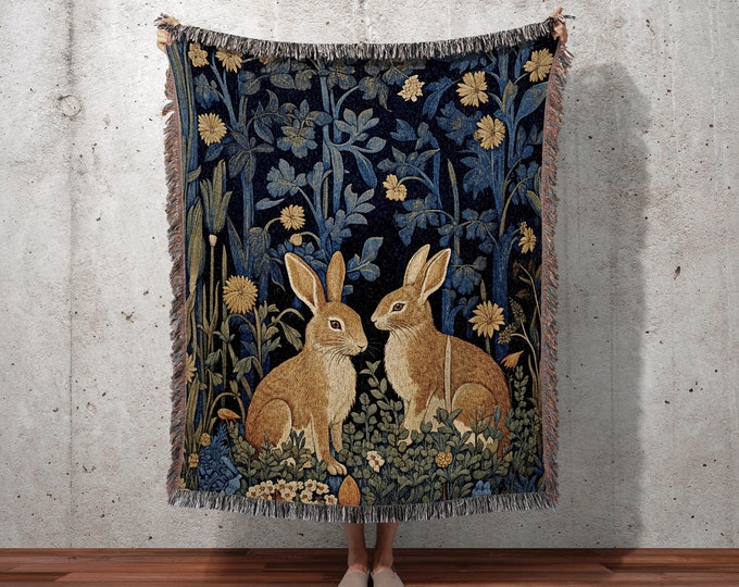 Bunny Kawaii Tapestry Cute Cartoon Little Rabbit Wall Hanging Room Dorm ...