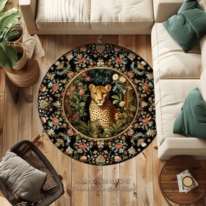 Jungle Aesthetic Area Rug Nature Inspired Room Decor William Morris ...