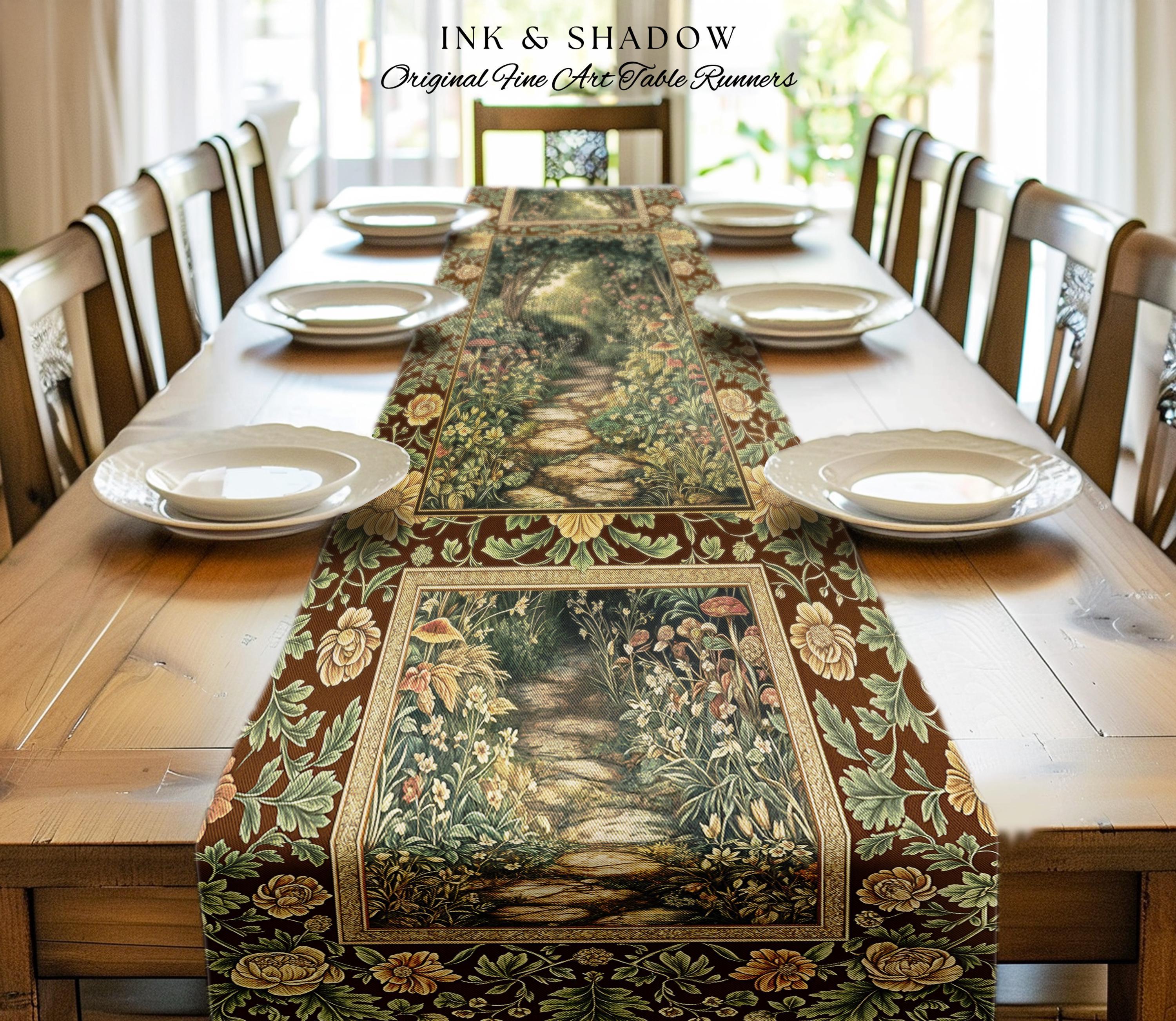 Fairy Ethereal Forest Table Runner Mystic Dark Academia Folklore ...
