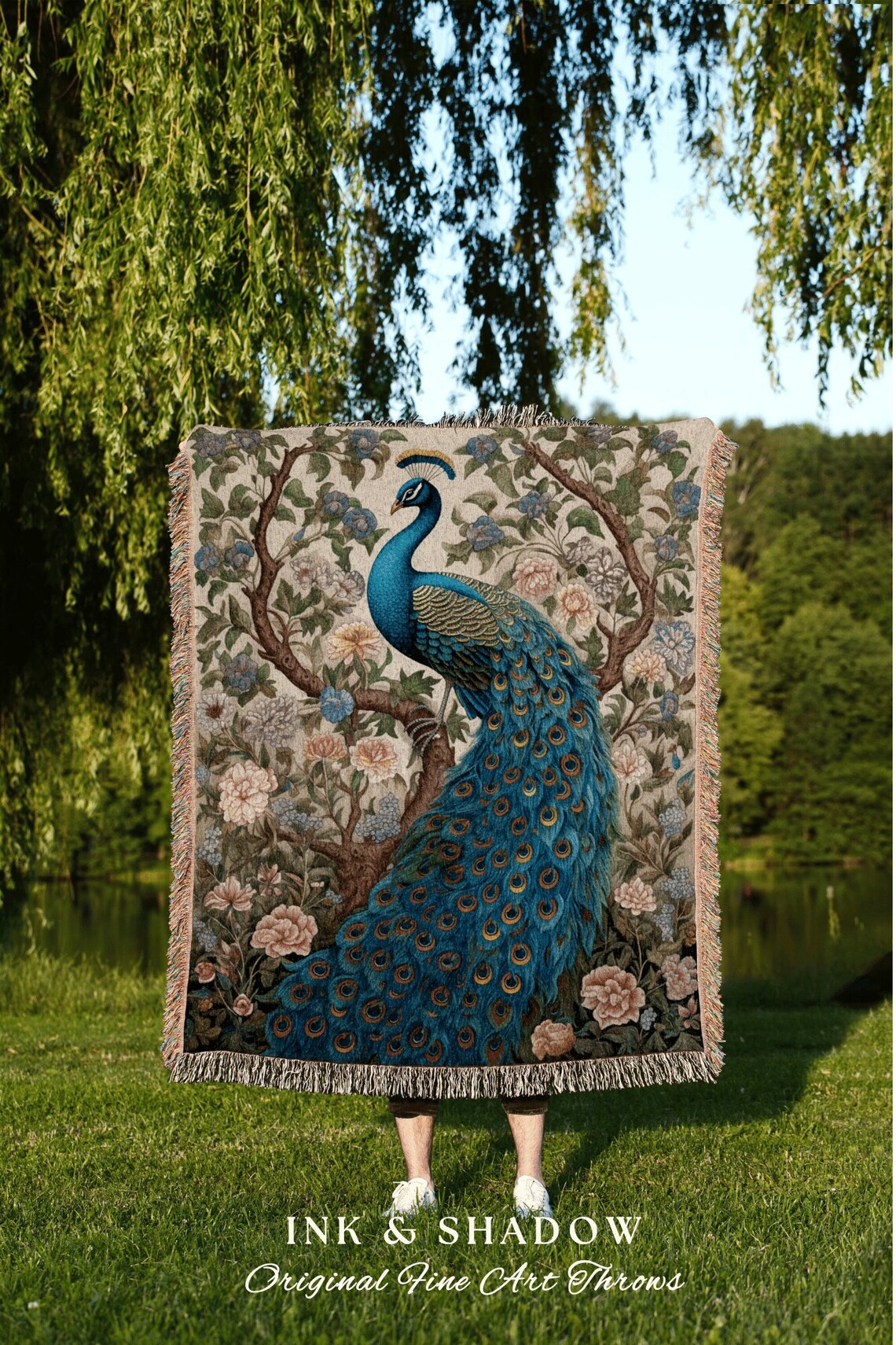 Maximalism Inspired Woven Throw | Maximalist Fairy Core Room Decor ...