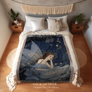 Woodland Druid Tapestry Vintage | Fairy Aesthetic Celestial Wall Art ...