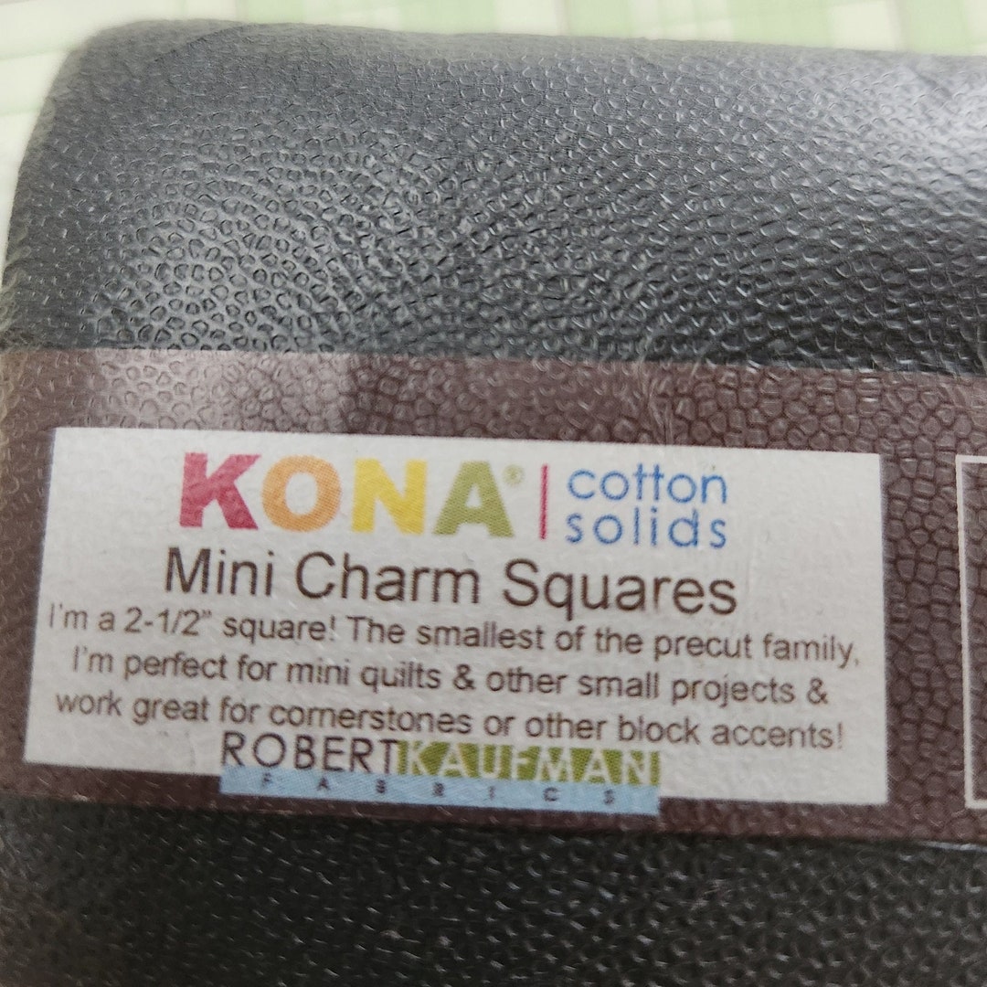 Kona Mini Black Charm Pack - Etsy