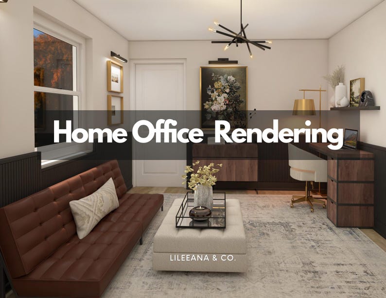 Interior Design Service Package-custom Rendering/drawing|e-design|e-design Service|custom Room ...