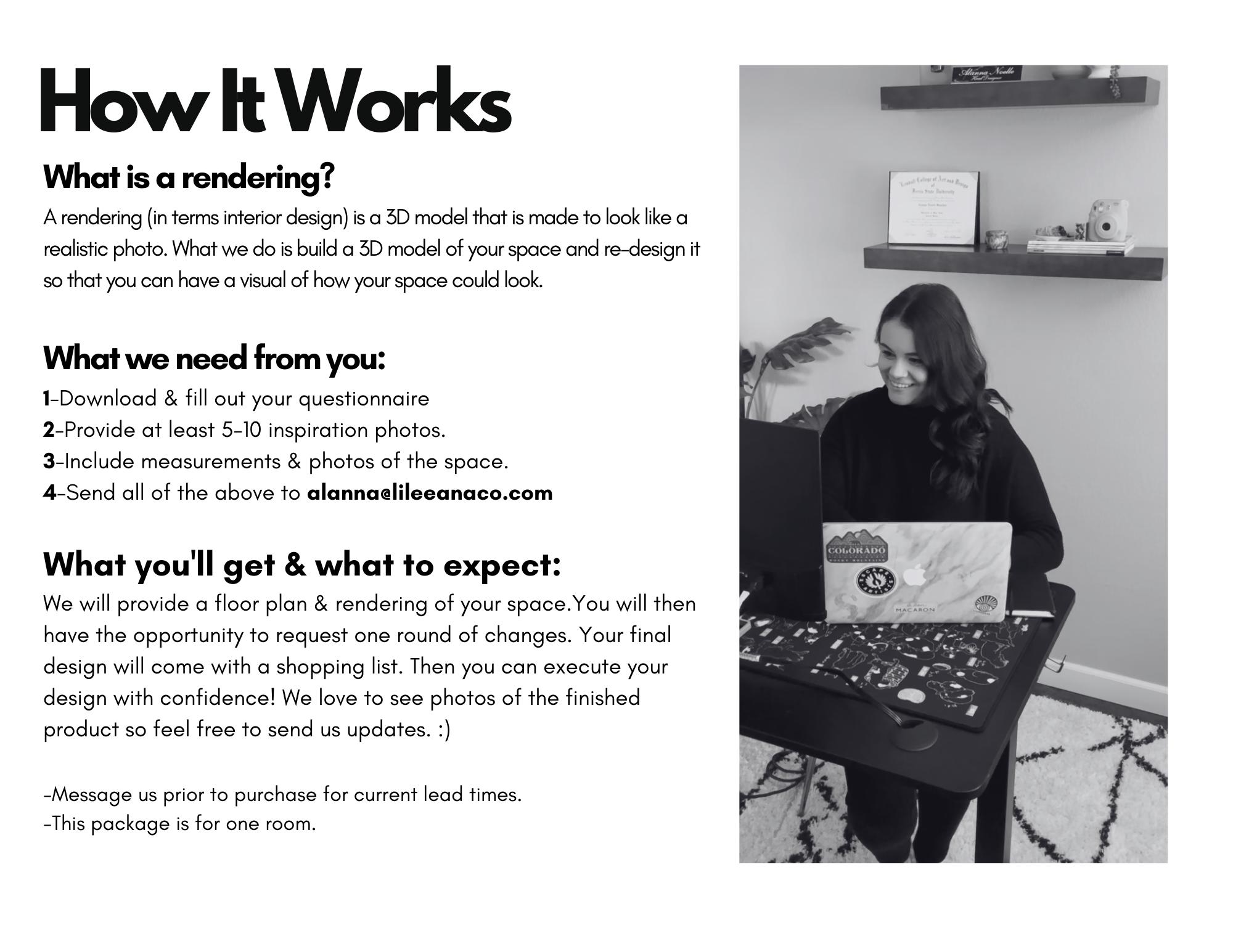 Interior Design Service|e-design|e-design Service|custom Design|layout ...