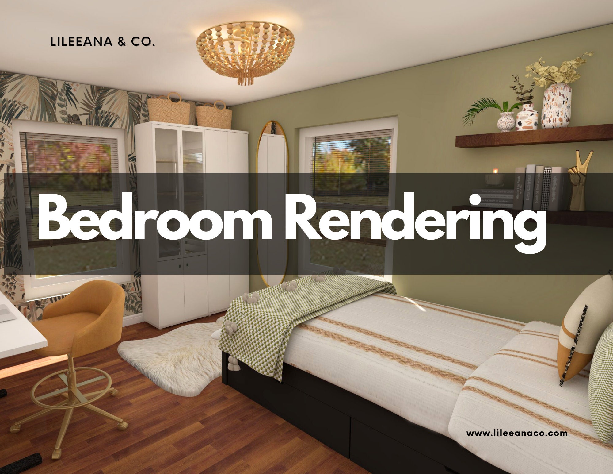 Interior Design Service Package-custom Rendering/drawinge-designe ...