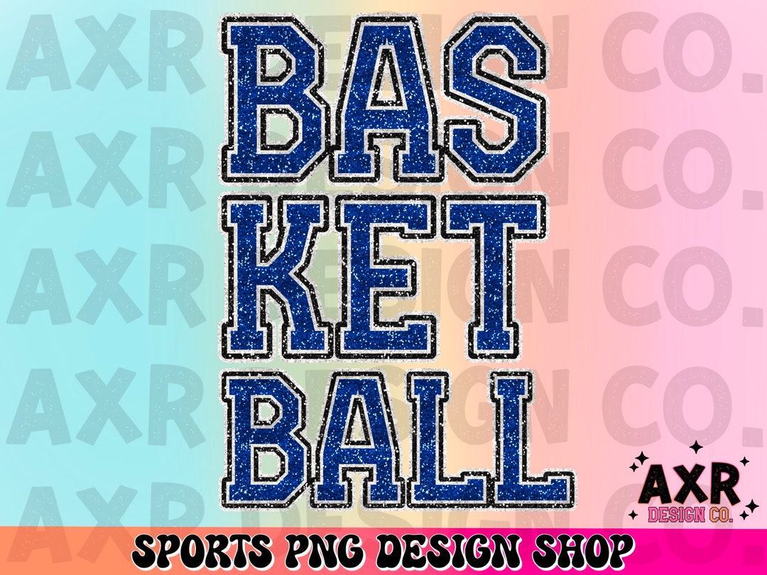Sparkly Glitter Basketball Png, Basketball Sublimation Design, Faux ...