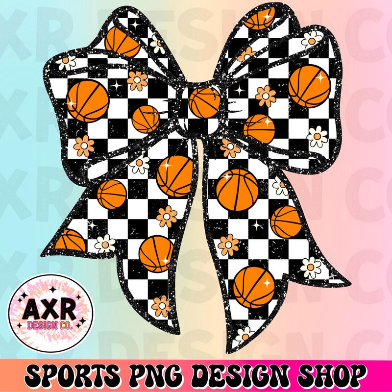 Basketball Bows - Etsy