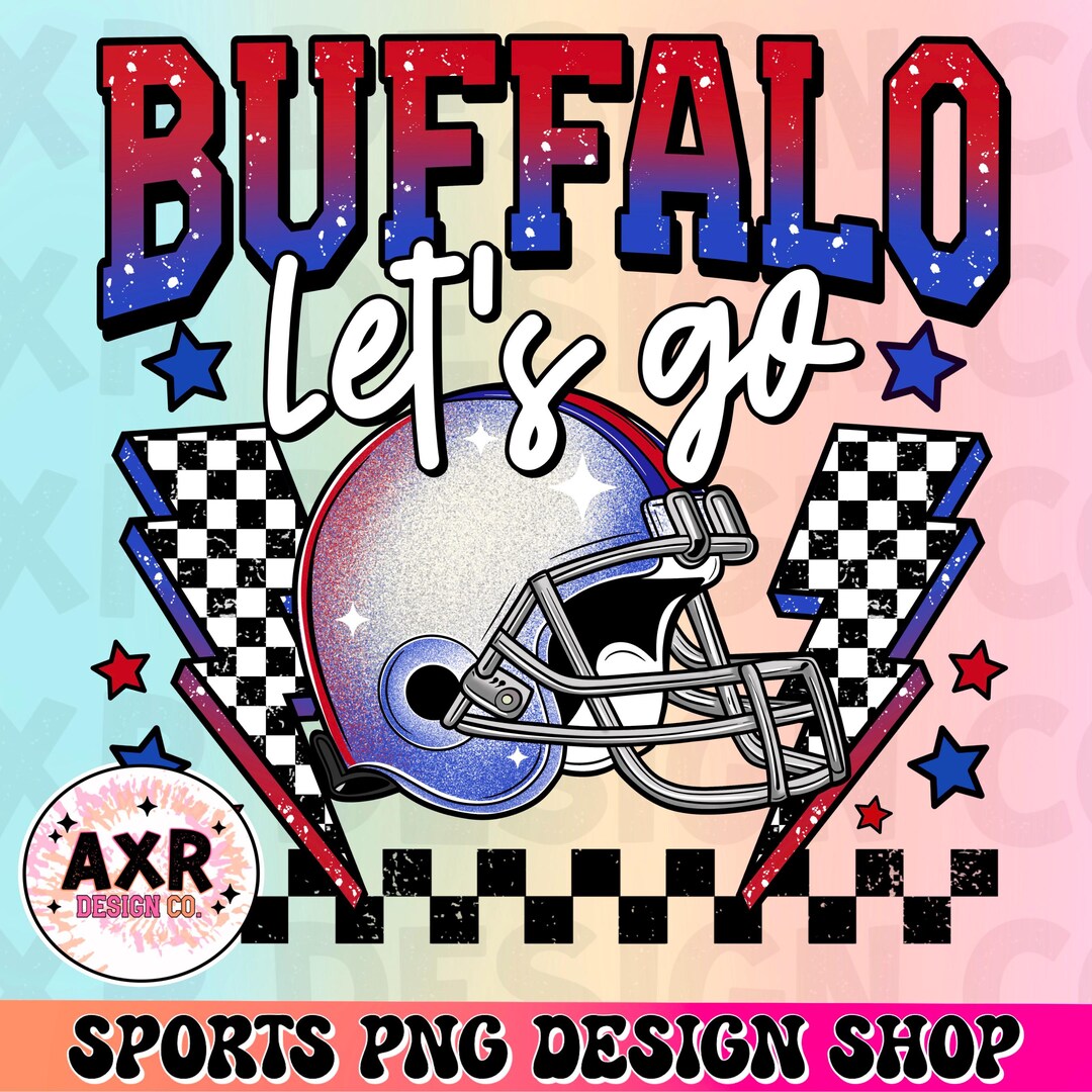 Buffalo Football Png, American Football Sublimation Design, Custom ...