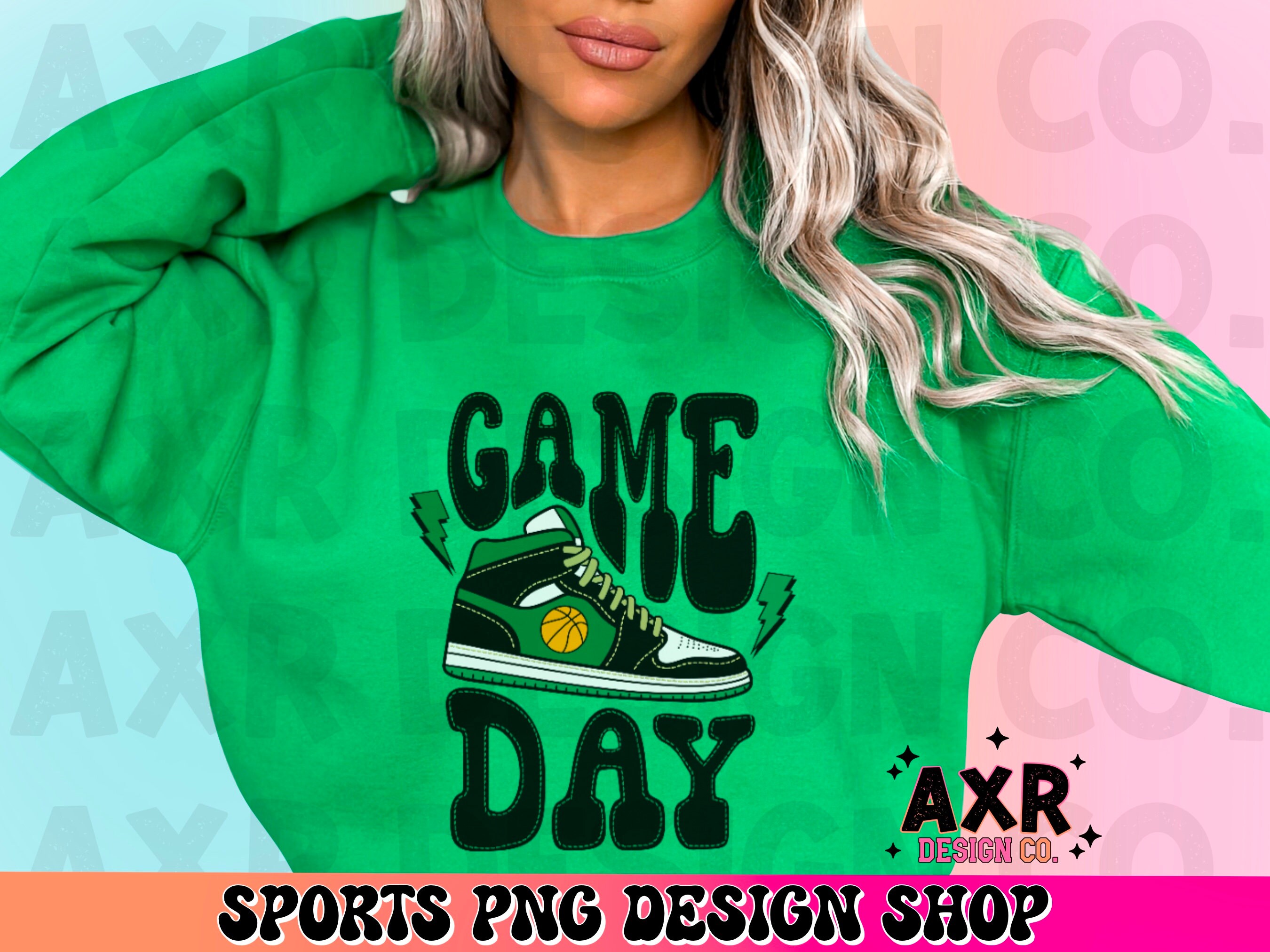 Retro Basketball Game Day Png Basketball Sublimation Design - Etsy