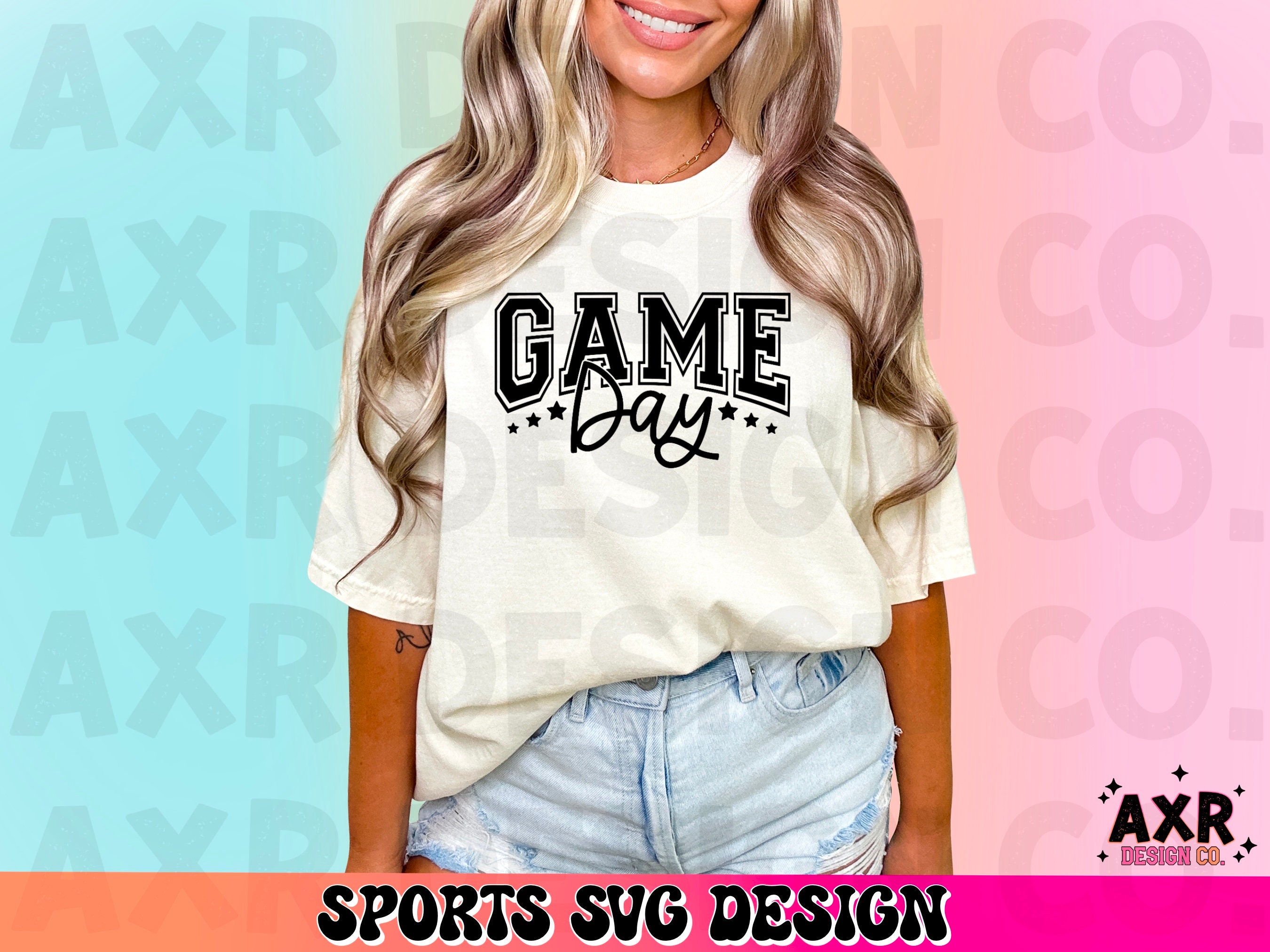Retro Game Day Svg/png, Game Day Sublimation Design, Game Day Cricut ...