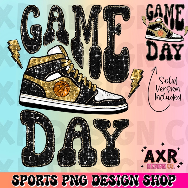 Black and Gold Basketball Png - Etsy