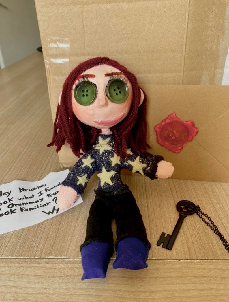 Mini Me, Custom Doll, Coraline Inspired, Handmade Personalized Doll - Etsy