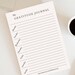A Simple Notes Notepad, Printable Notepad, Simple Notes - Etsy