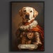 Personalized Labrador Retriever Print Regal Royal Poster Custom Gift ...