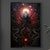 The World Tarot Card Print Major Arcana Art Poster the World Canvas ...