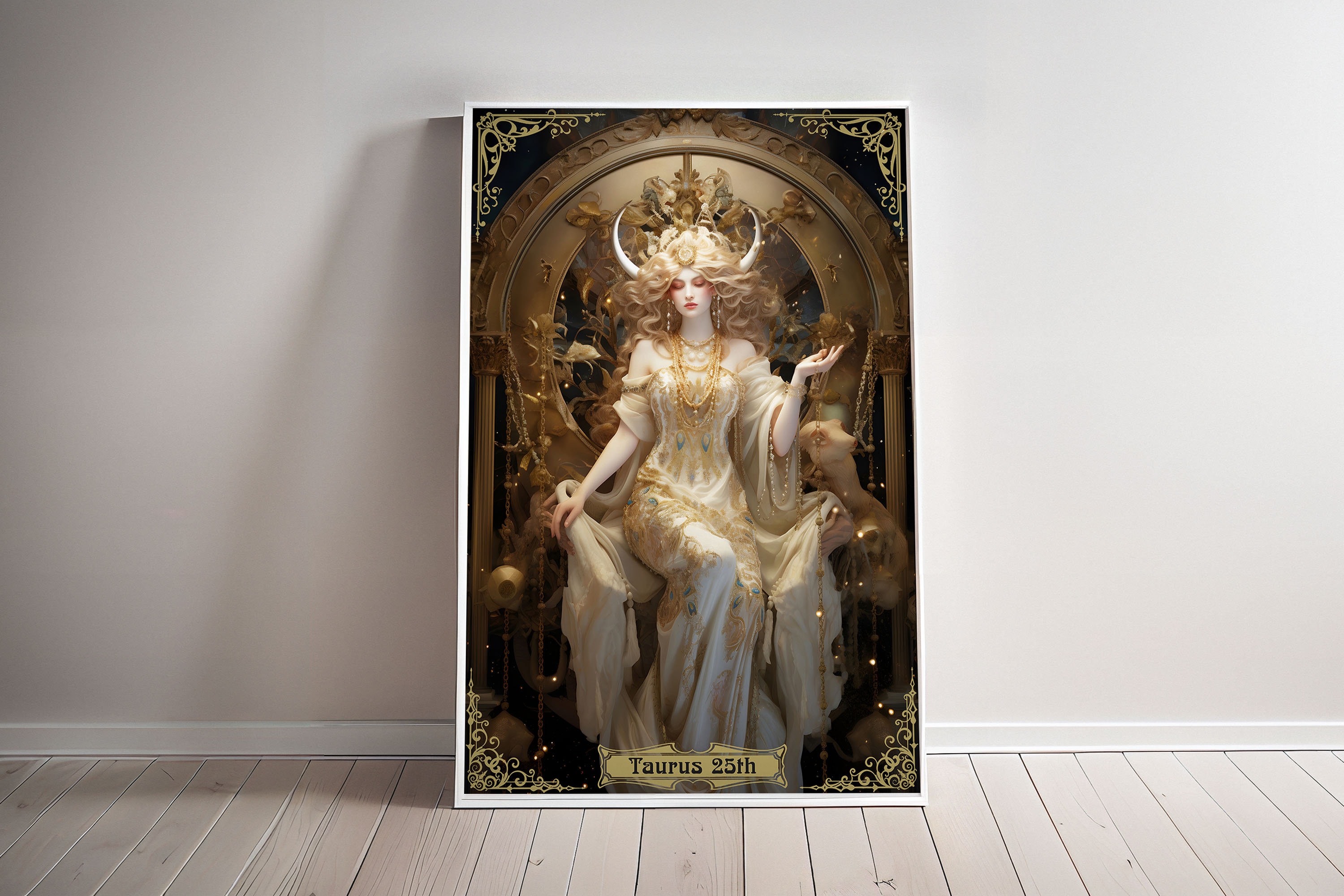 Personalized Taurus Zodiac Print Celestial Sign Poster Custom - Etsy