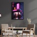 Cyberpunk Corner Store Print Cyber Punk Wall Art Club Neon Poster Cyber ...