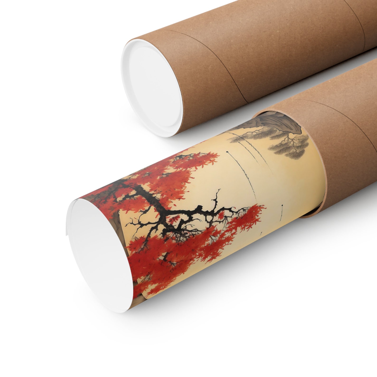 Japanese Maple Tree Poster Gift for Her Decor Japanese Tree Sun ...