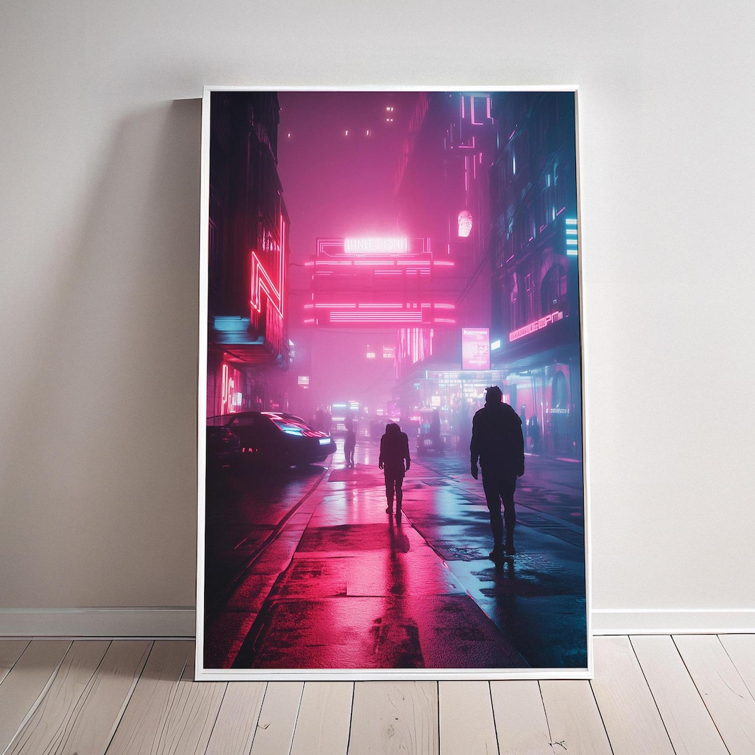 Cyberpunk No Hope Under-city Poster Futuristic Print Cyber Punk Rave ...