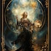 The World Tarot Card Print Major Arcana Art Poster the World Canvas ...