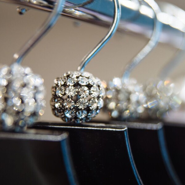 Bridal Bling Hanger - Etsy