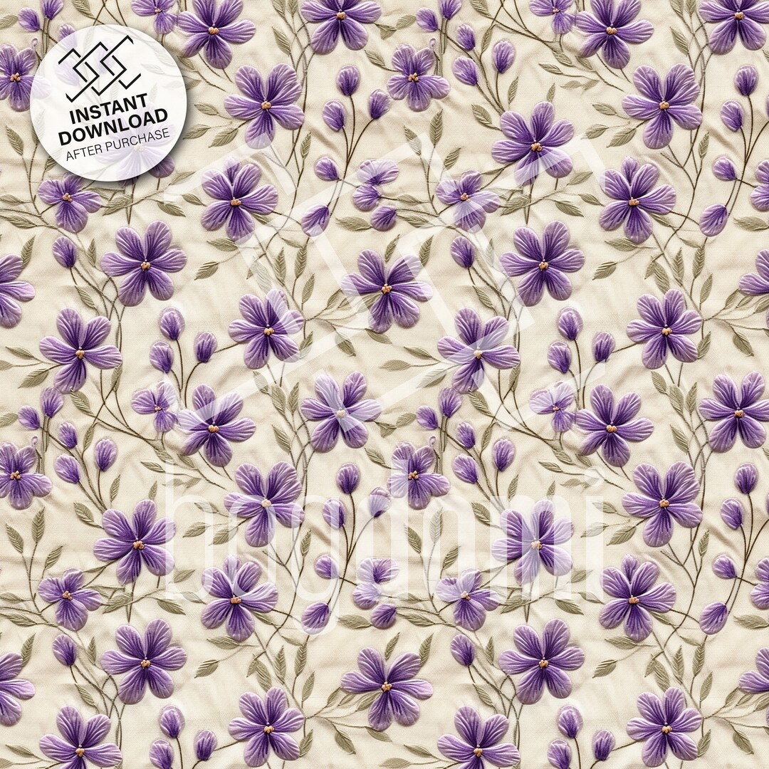 Seamless Pattern, Embroidery, Bloom, Soft Colors, Flowers, Sunny ...