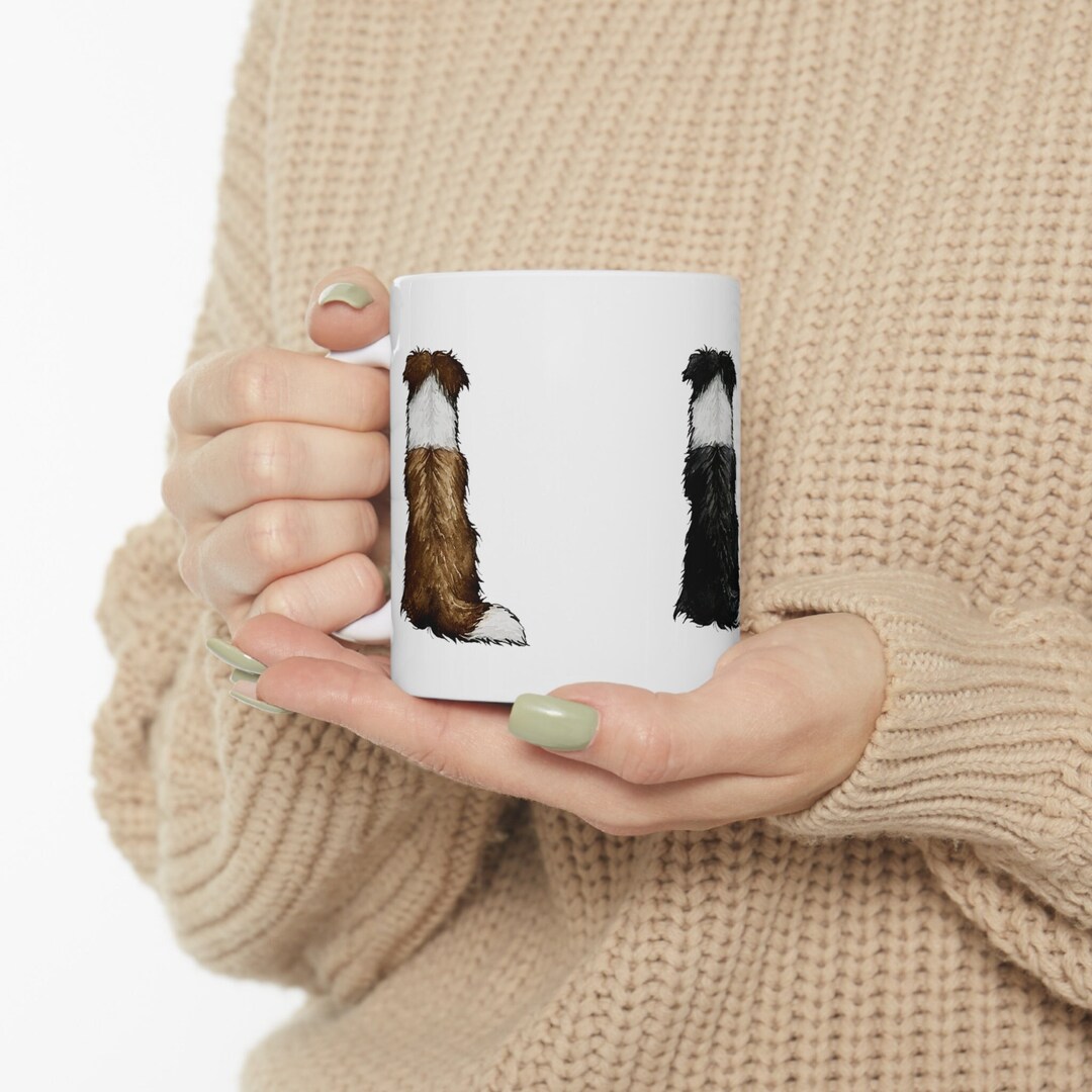 Three Border Collie Mug Collie Lover Coffee Cup for Border Collie Owner ...