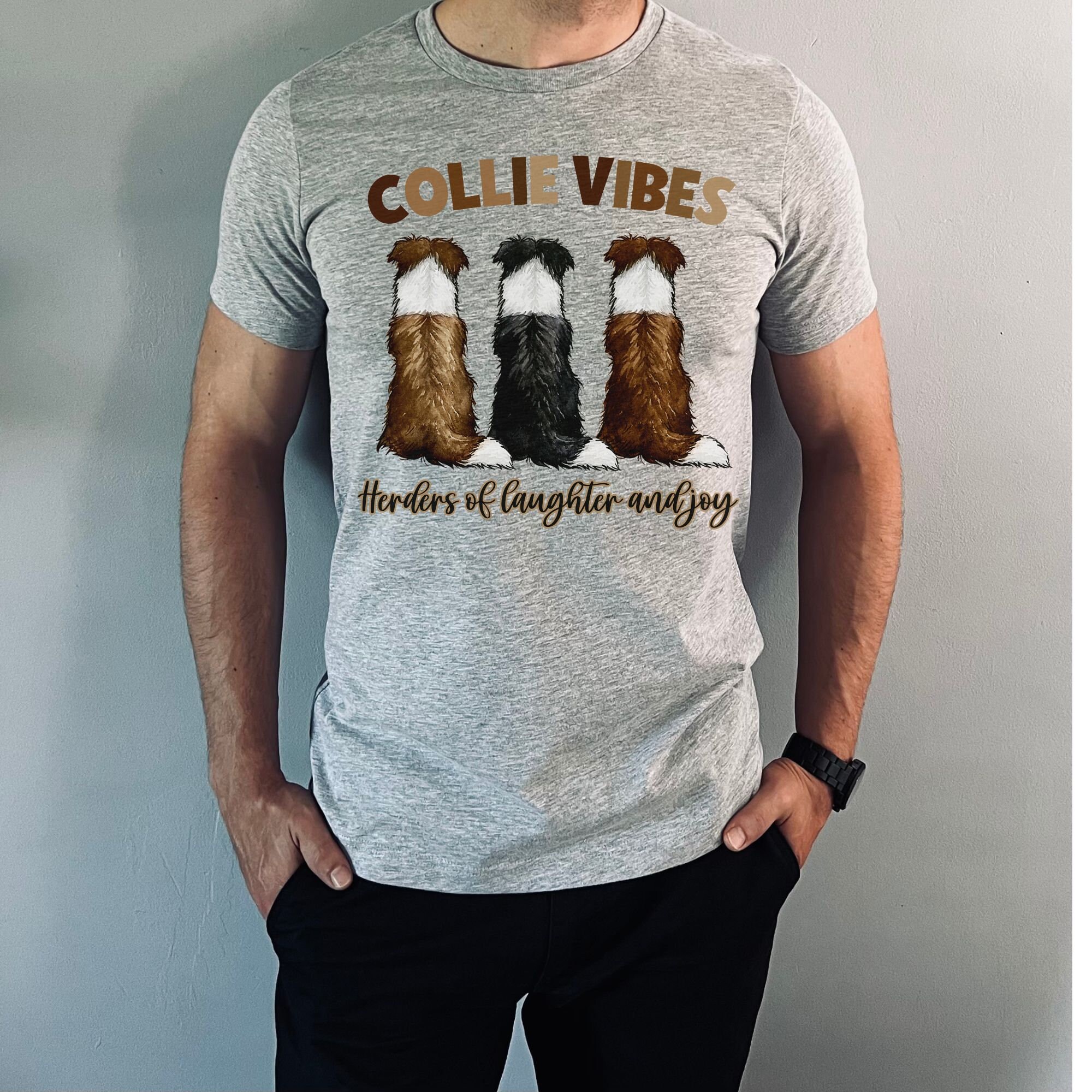 Border Collie Shirt Border Collie Lover T-shirt for Border - Etsy