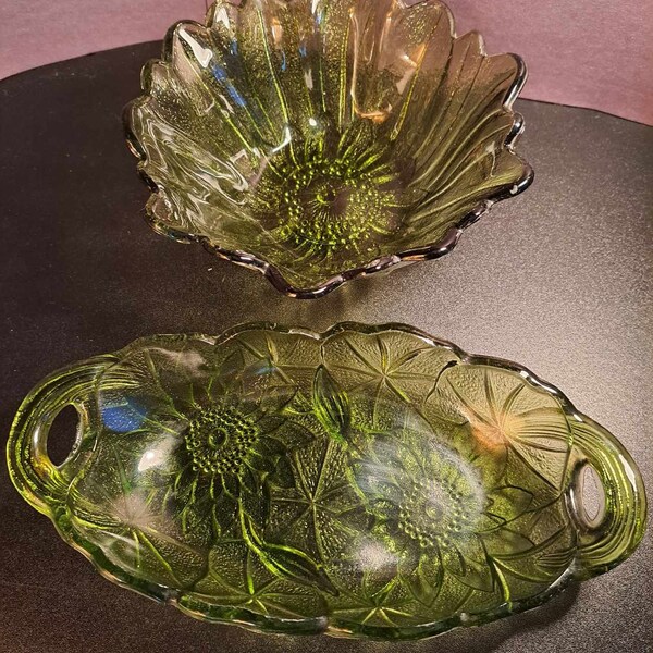 Glass Pickle Dish - Etsy