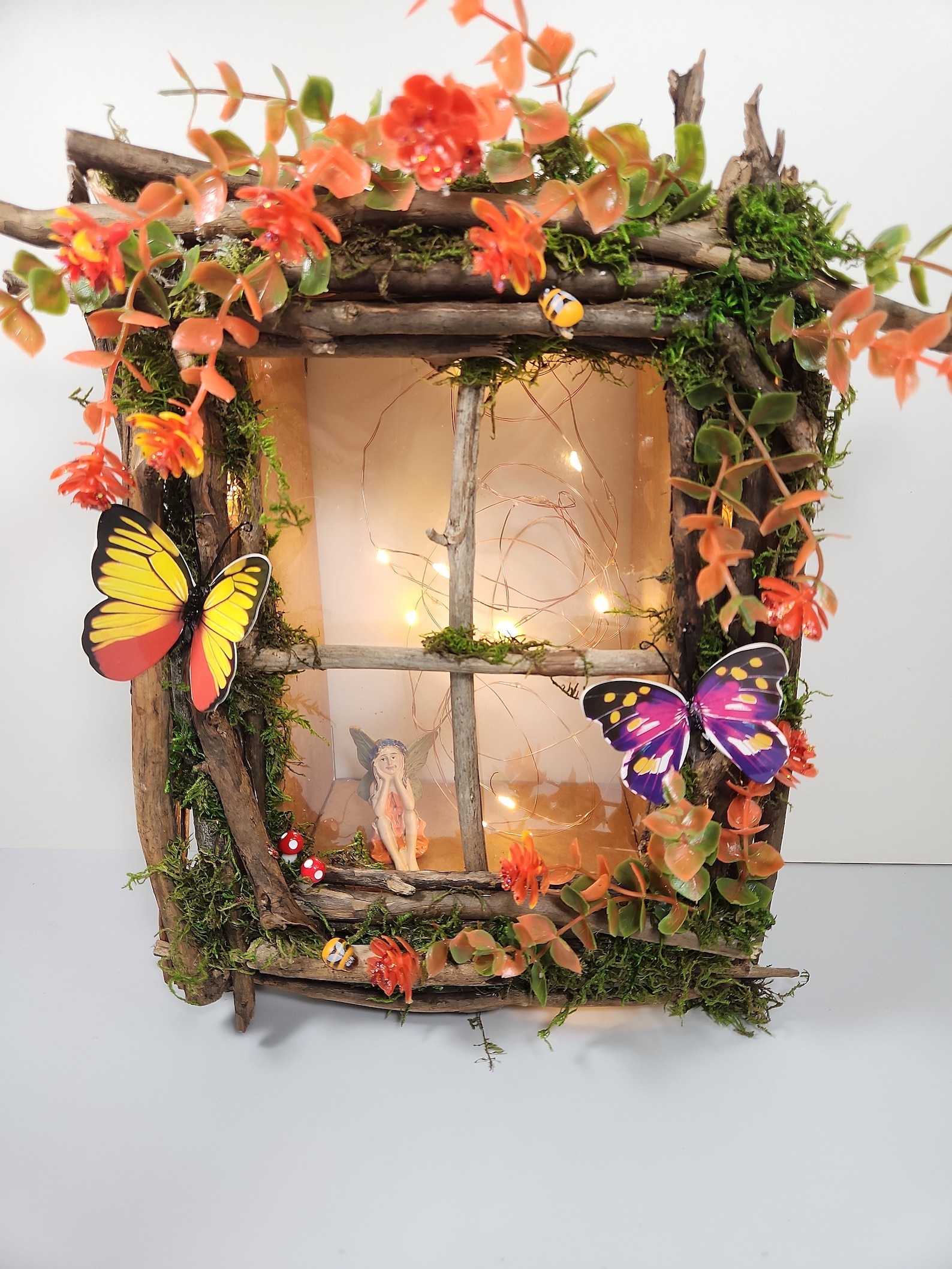 Enchanted Fairy Window Night Light: Whimsical Home Decor - Etsy
