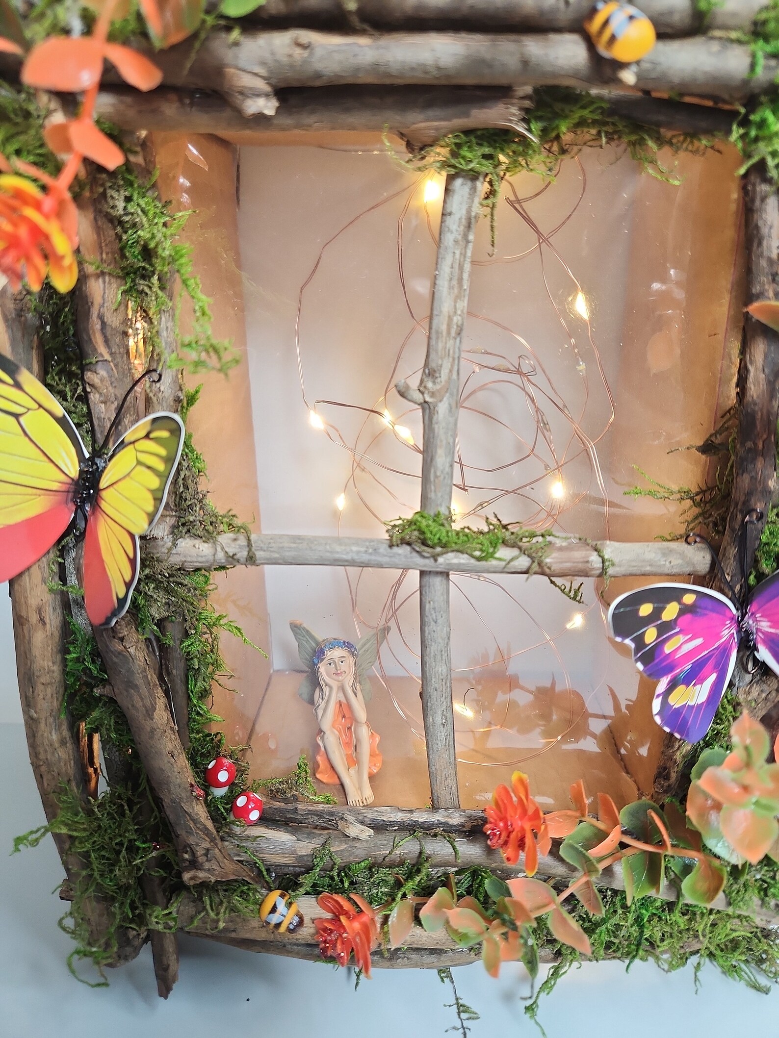 Enchanted Fairy Window Night Light: Whimsical Home Decor - Etsy
