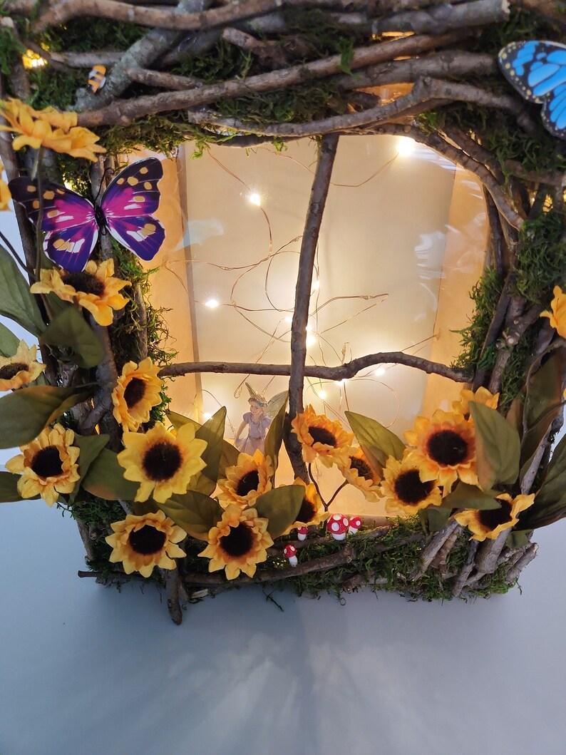 Enchanted Night Light | Enchanted Window | Fairy Window | Fairy Night ...