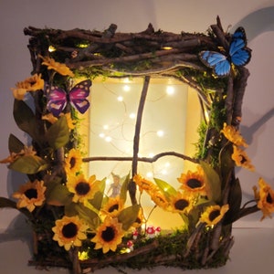 Enchanted Night Light | Enchanted Window | Fairy Window | Fairy Night ...
