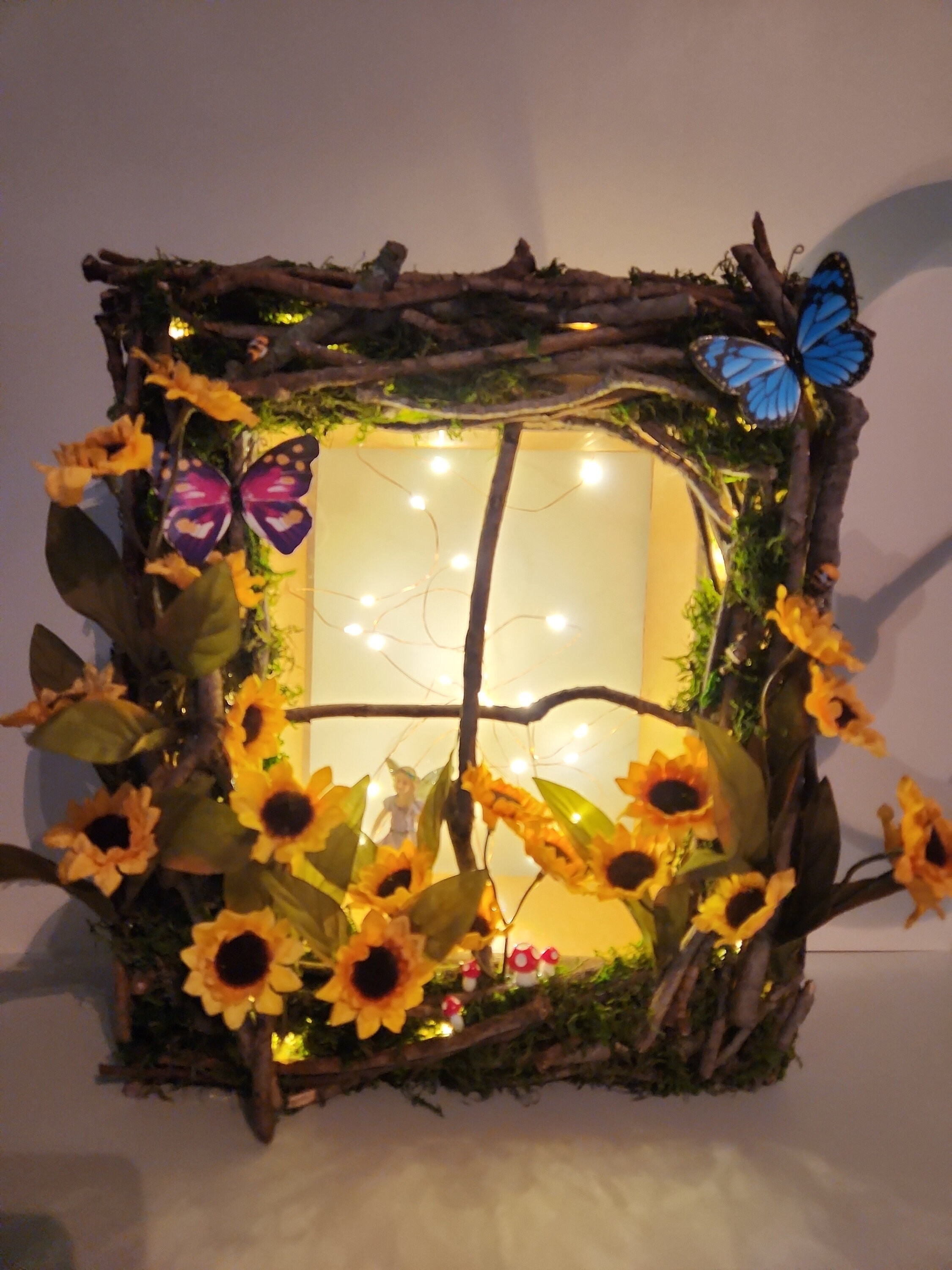 Enchanted Night Light | Enchanted Window | Fairy Window | Fairy Night ...