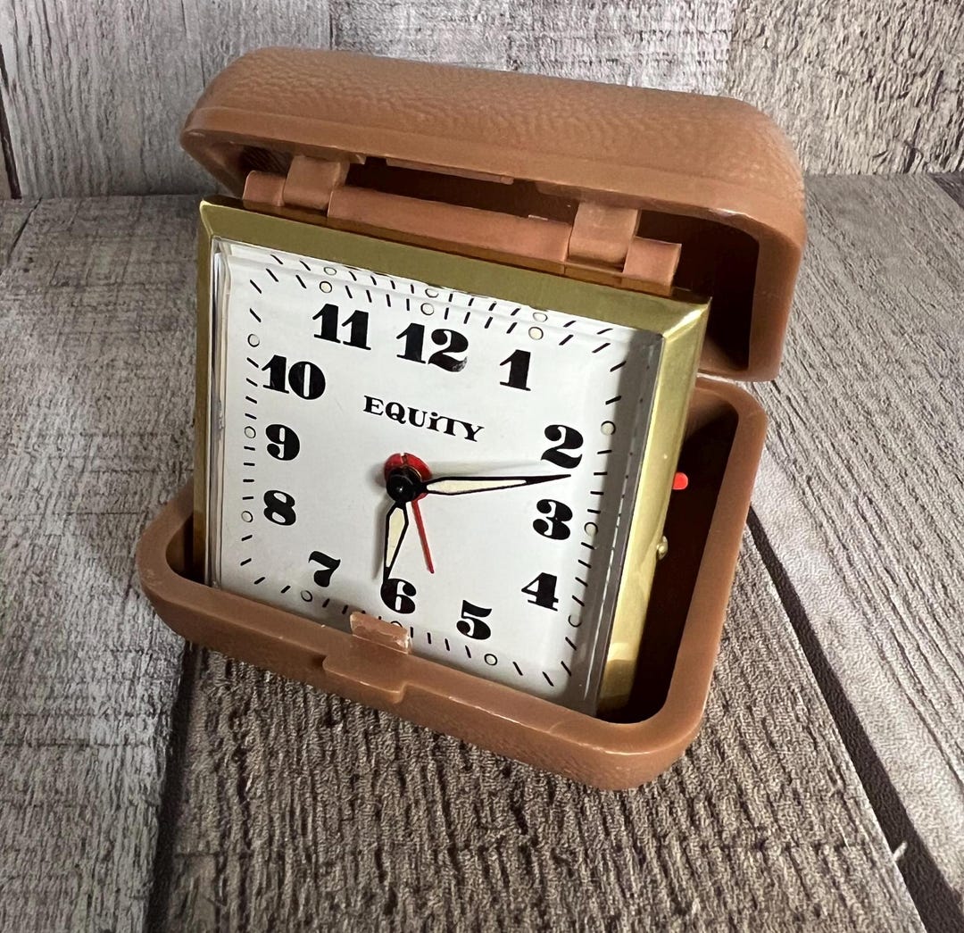 Equity Travel Alarm Clock - Works - Etsy