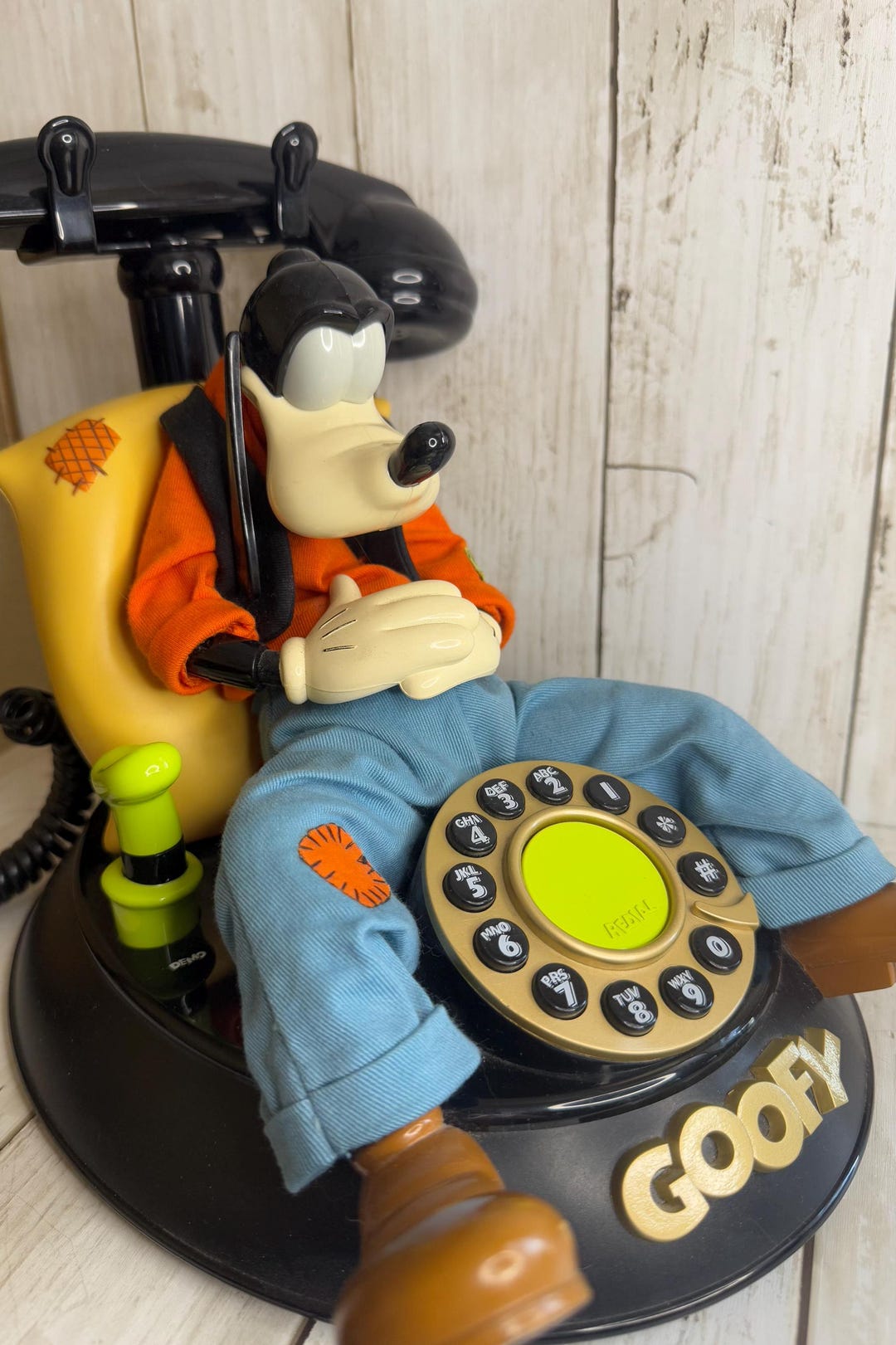 Goofy Push Button Telephone - Etsy