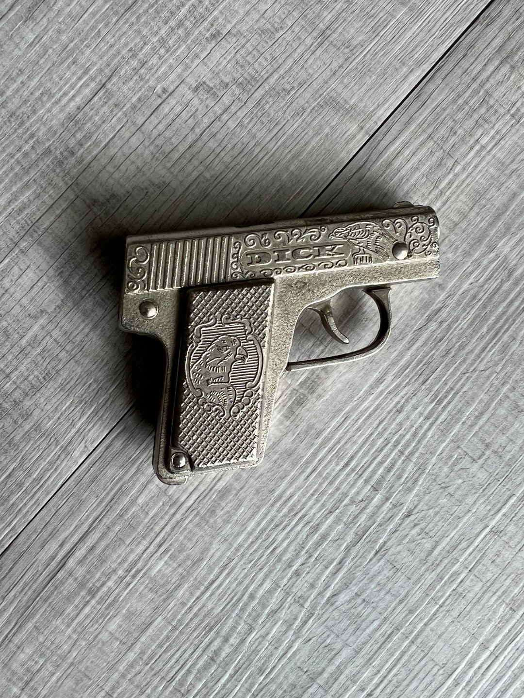 Vintage Circa 1950s Style 210A HUBLEY Dick Tracy Diecast Metal Cap Gun ...