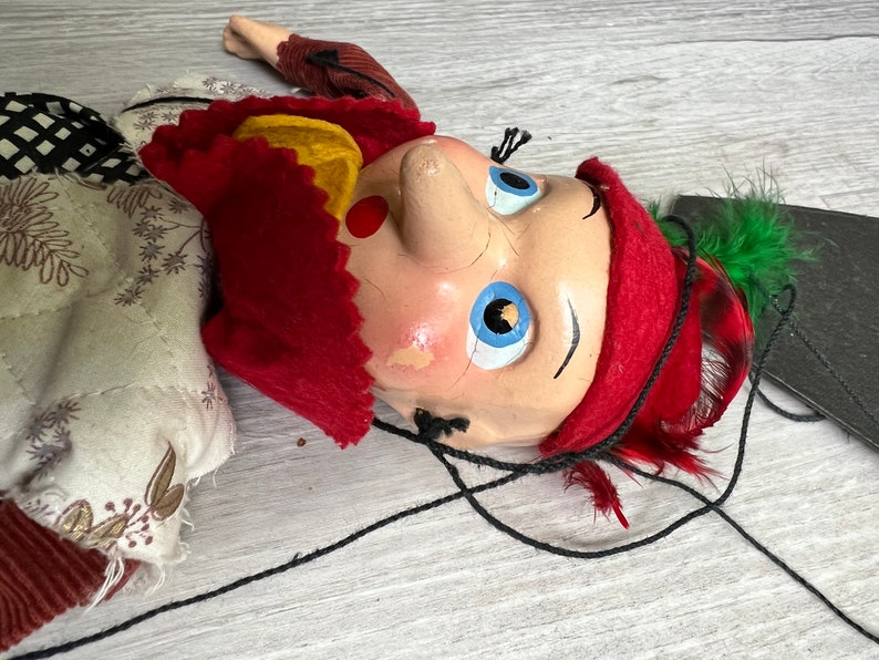 Vintage Pinocchio Marionette Puppet - Etsy