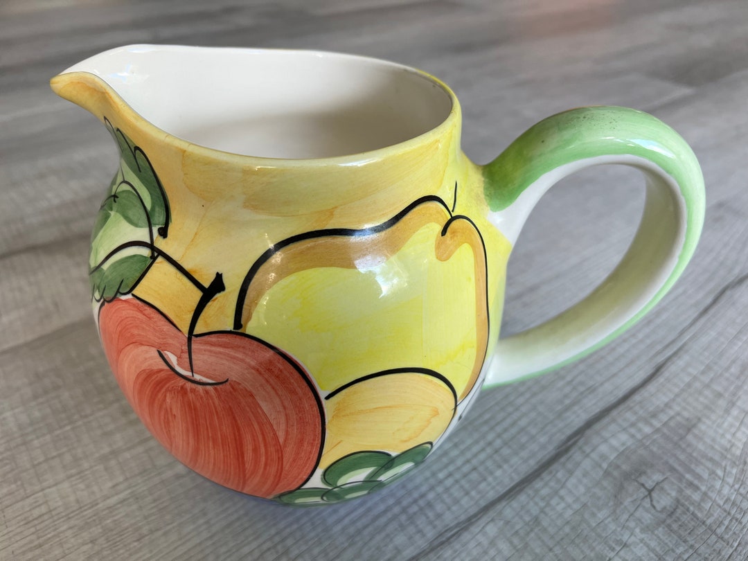 Bella Colorful Fruit Pitcher - Etsy