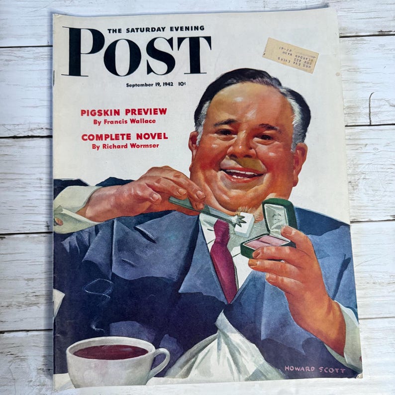 Sept 19, 1942 Saturday Evening Post Magazine - Etsy
