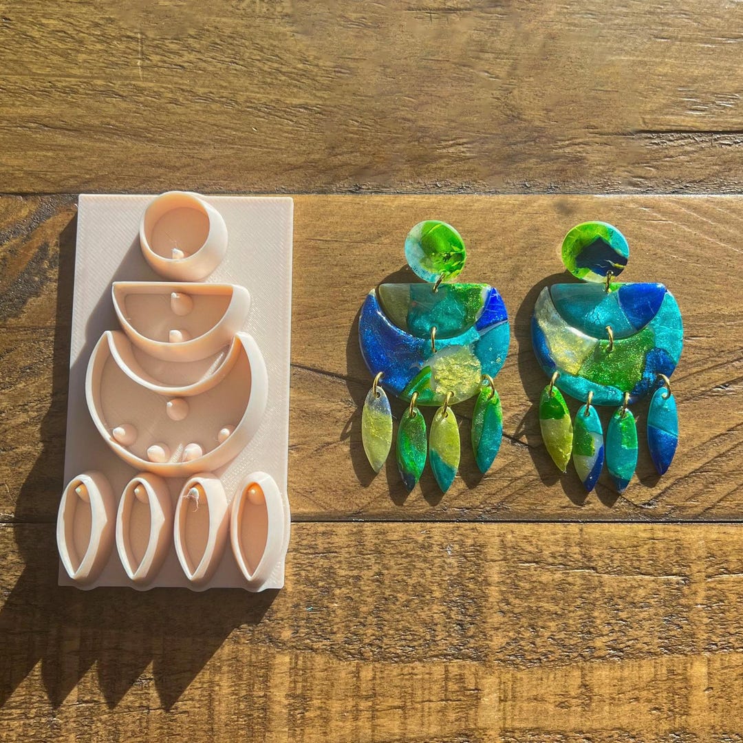 All-in-one Polymer Clay Cutter and Hole Punch Organic Clay Cutter Clay ...