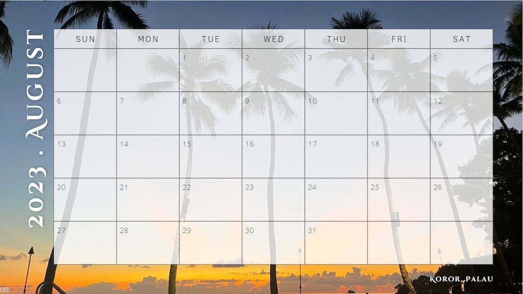 2023 June-august Monthly Calendar With Nature Imagery - Etsy